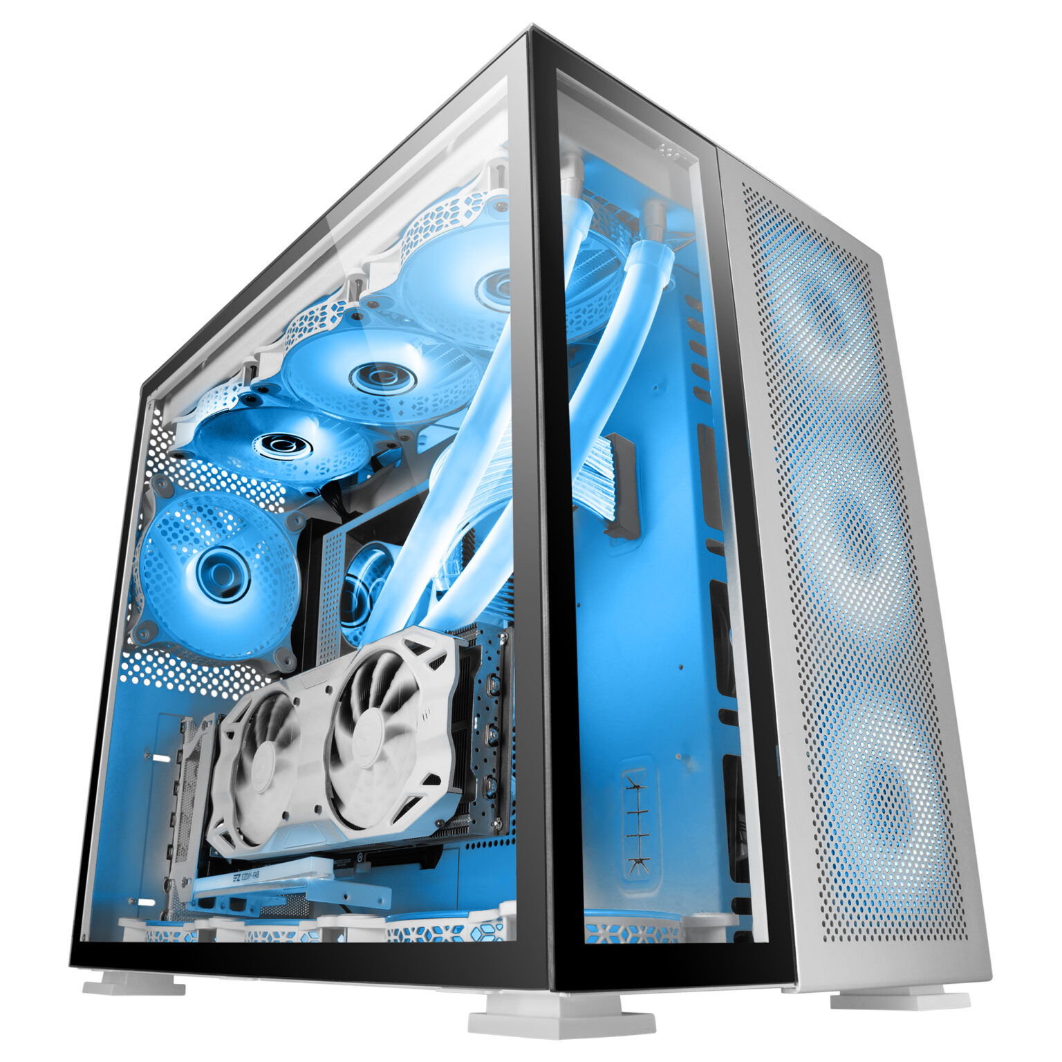 MC-Nova, Torre Gaming Custom XXL E-ATX Aluminio, Doble Ventana Completa ...